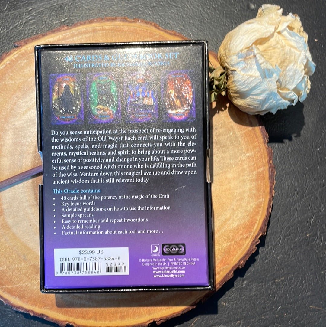 Witches’ Wisdom Oracle Deck By Barbara Meiklejohn-Free & Flavia Kate P – Witch Chest