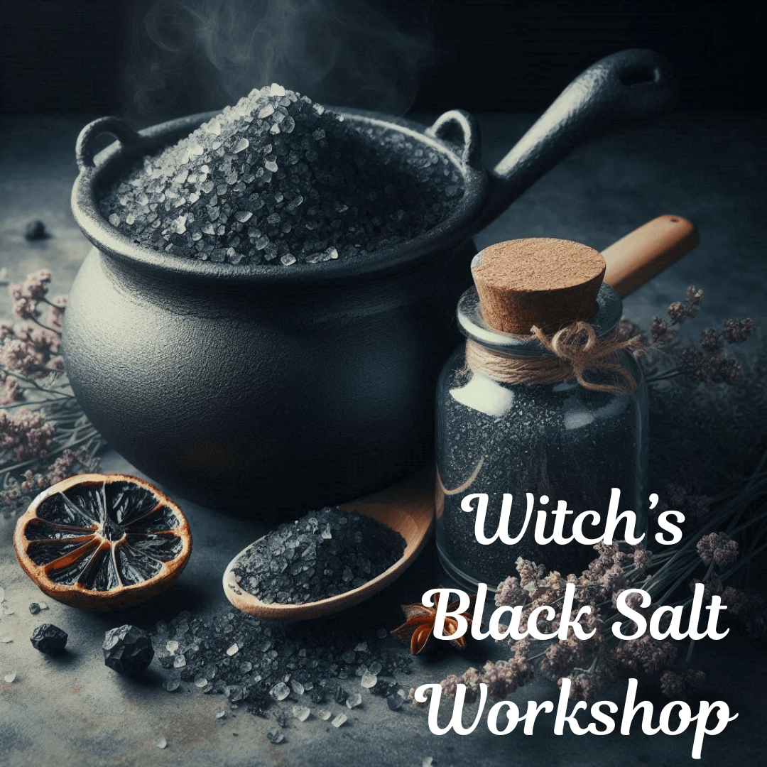 Witch’s Black Salt Workshop - With Julie Saunders – Witch Chest