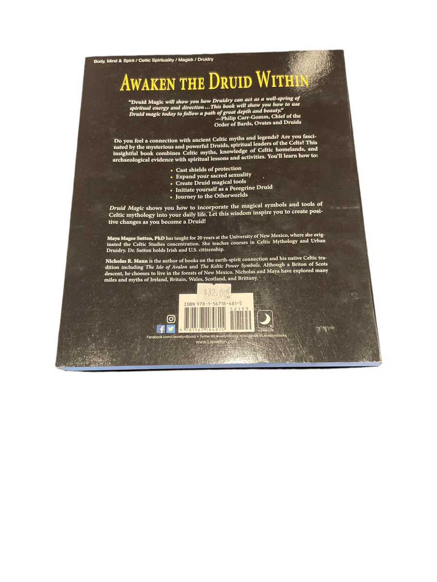 Druid Magic by Maya Magee Sutton PhD & Nicholas R. Mann – Witch Chest