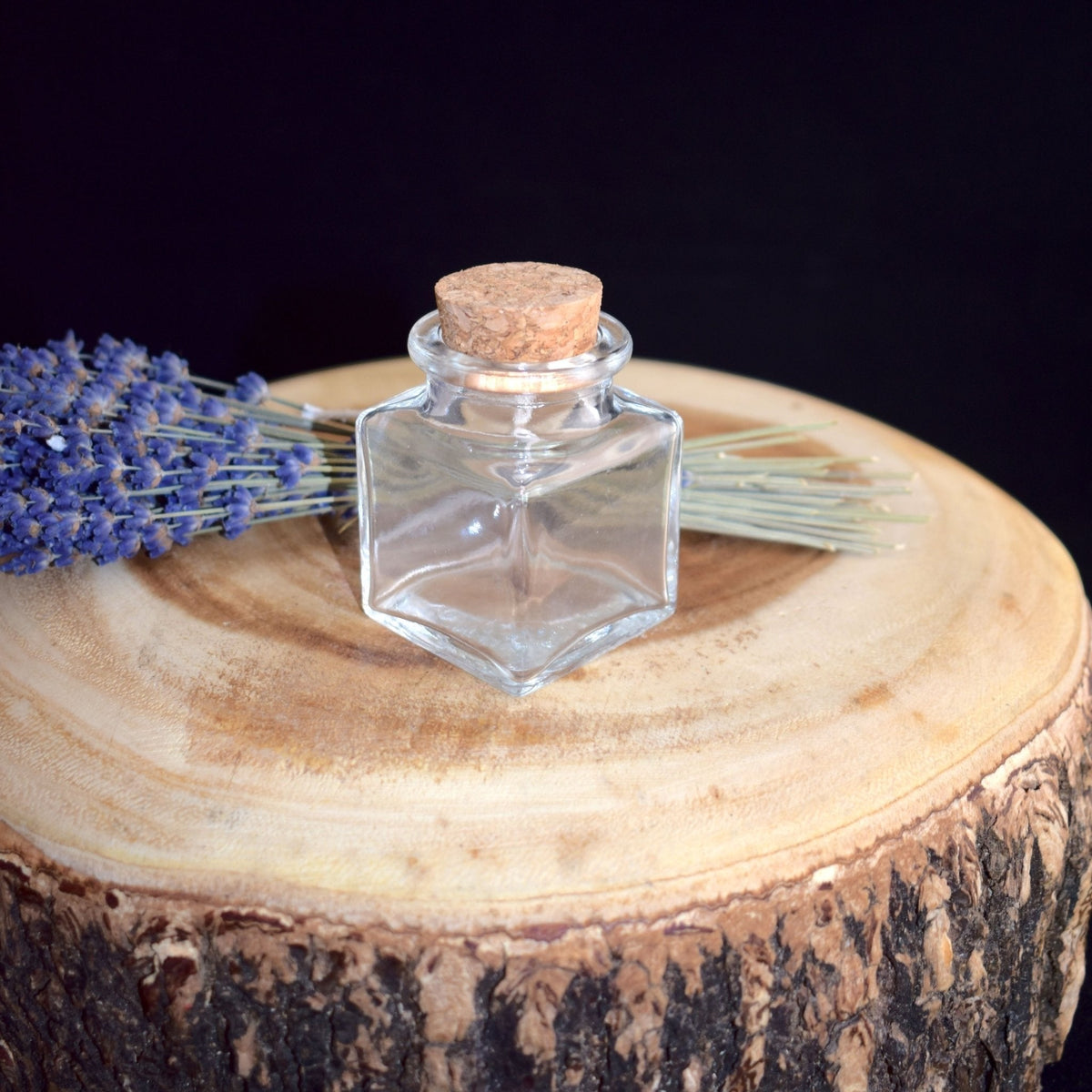 Square Shaped Glass Jar – Witch Chest