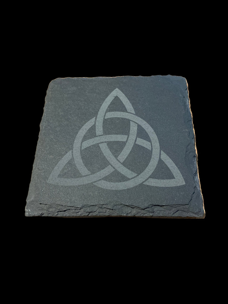Triquetra Slate Altar Tile by Blaise the Witch – Witch Chest