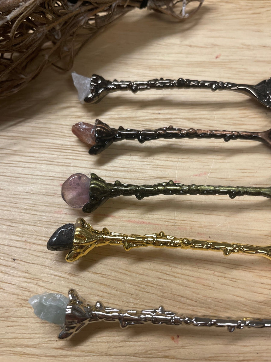 Vintage Inspired Crystal Spoons – Witch Chest