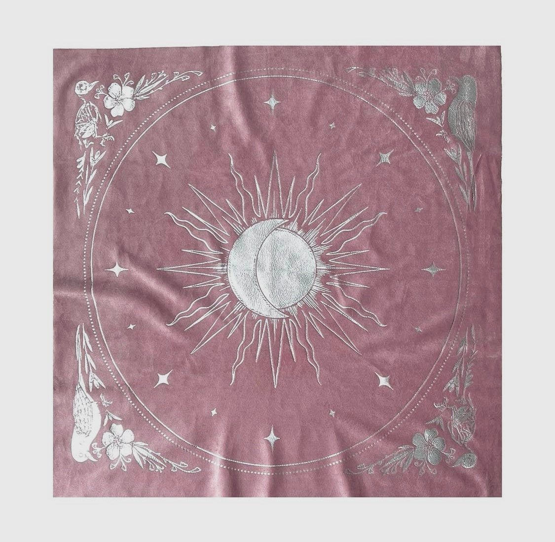 Blush Pink Velvet Celestial Altar Cloth By Amrit Brar (Toronto) – Witch ...