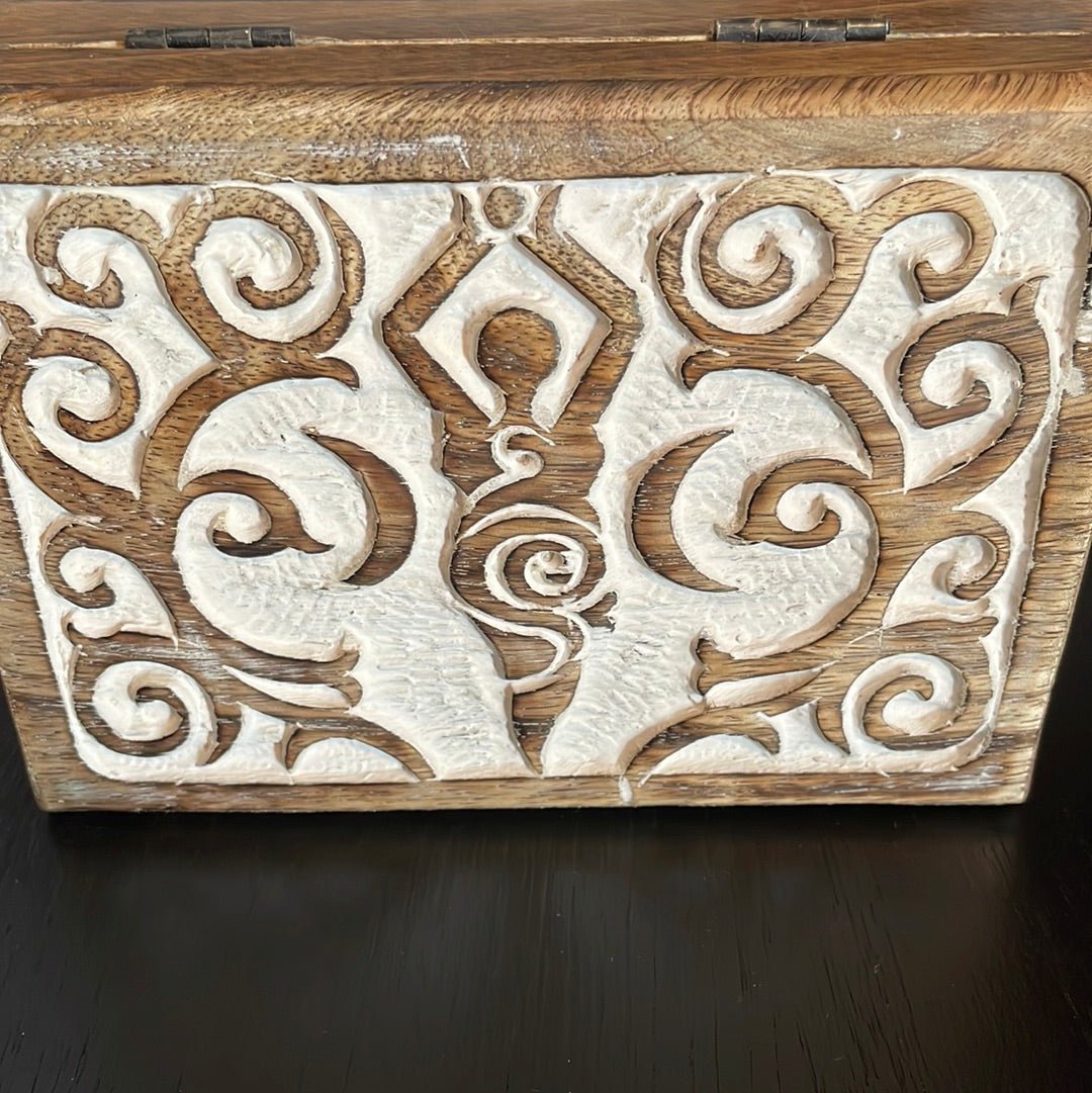 Goddess Triple Moon Wooden Box 5X7 – Witch Chest