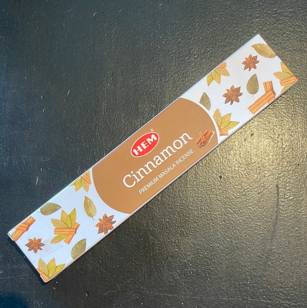 Hem Natural Cinnamon Incense Sticks -15g – Witch Chest