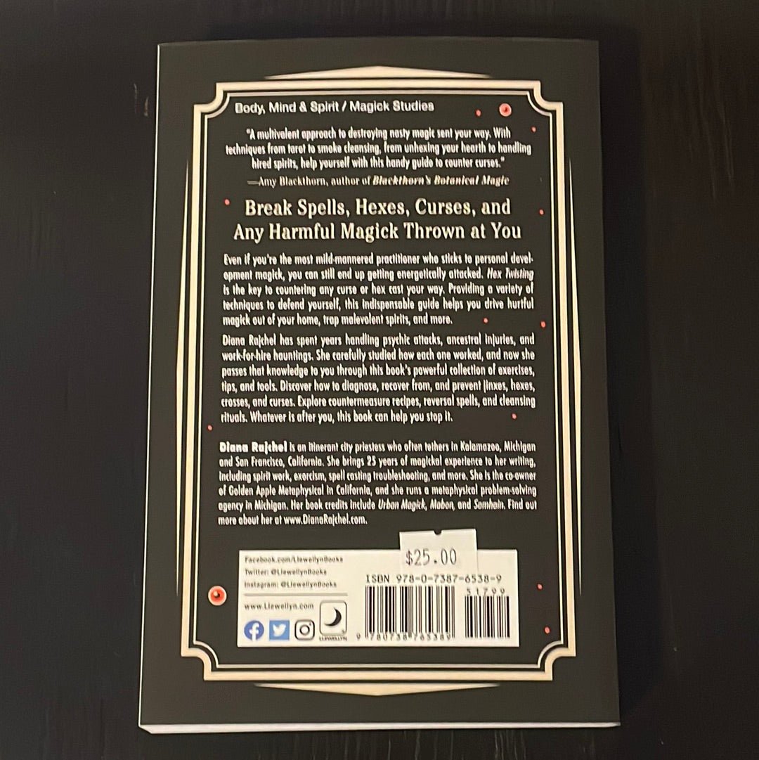 Hex Twisting Book By Diana Rajchel – Witch Chest