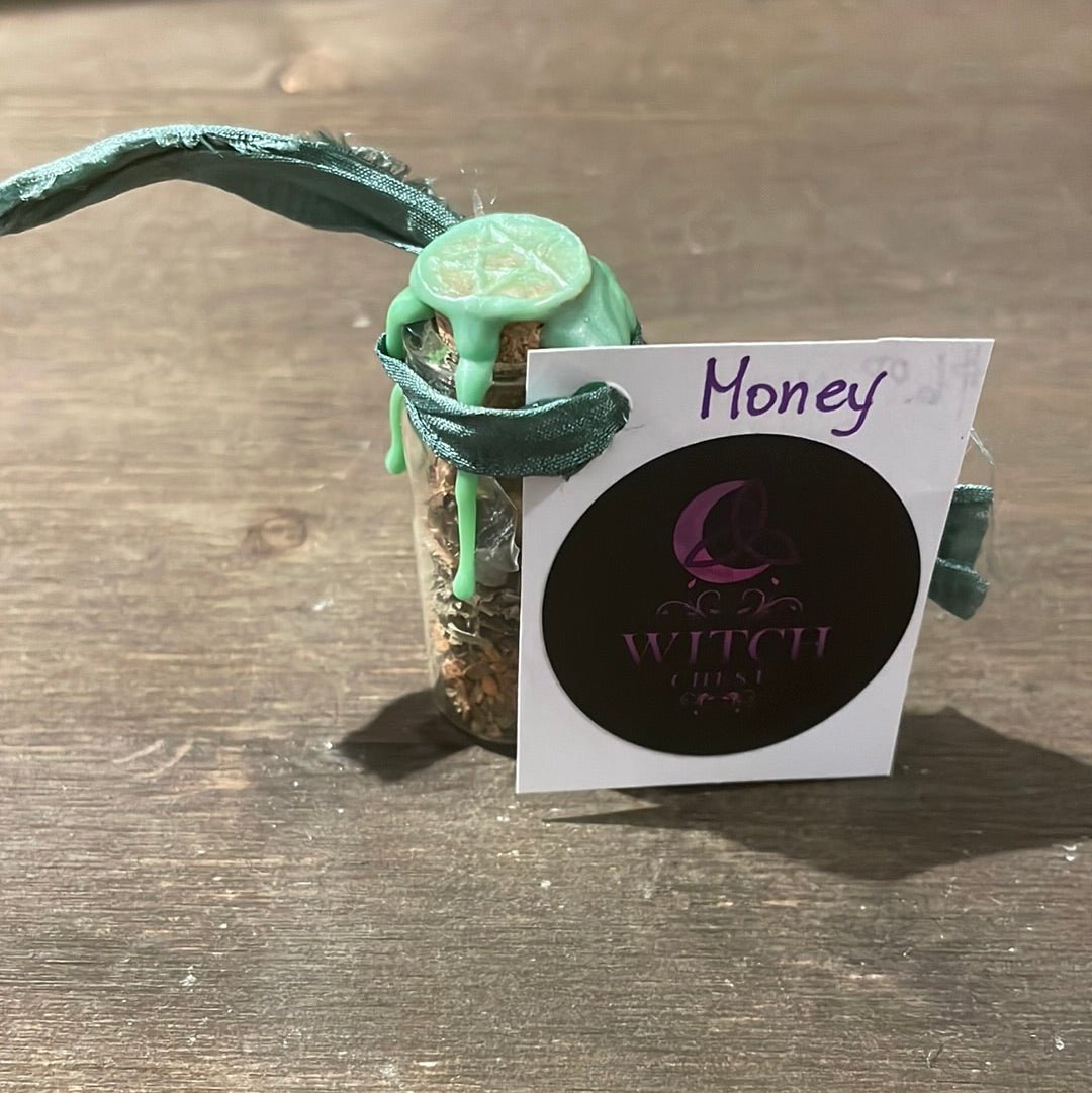 Money Spell Jar – Witch Chest