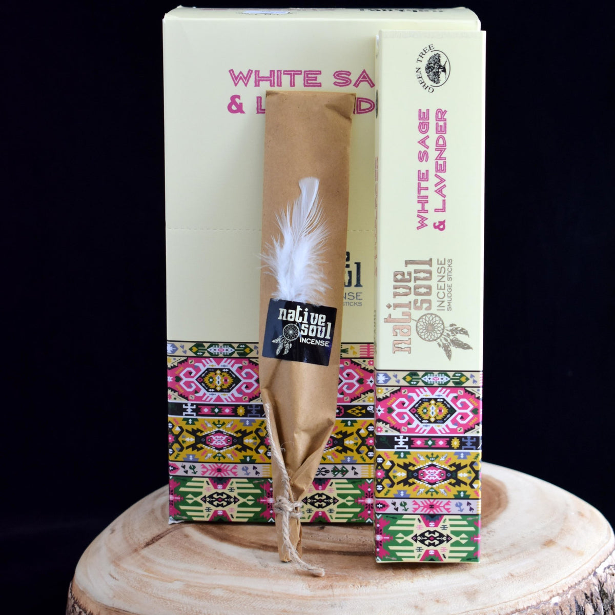 Native Soul White Sage & Lavender Incense Sticks- 1 Box (15g) – Witch Chest