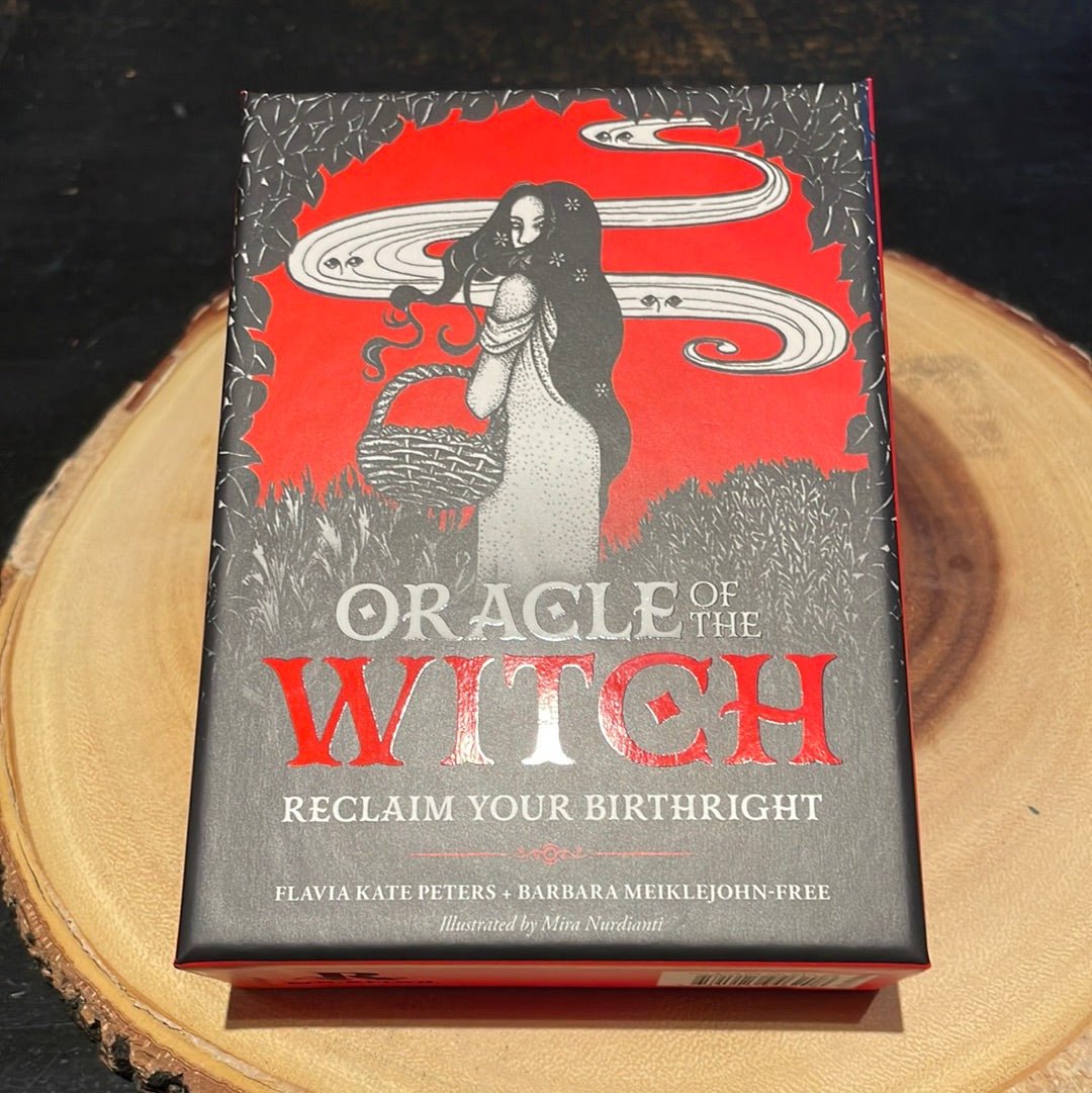 Oracle Of The Witch Deck By Flavia Kate Peters & Barbara Meiklejohn-Fr ...