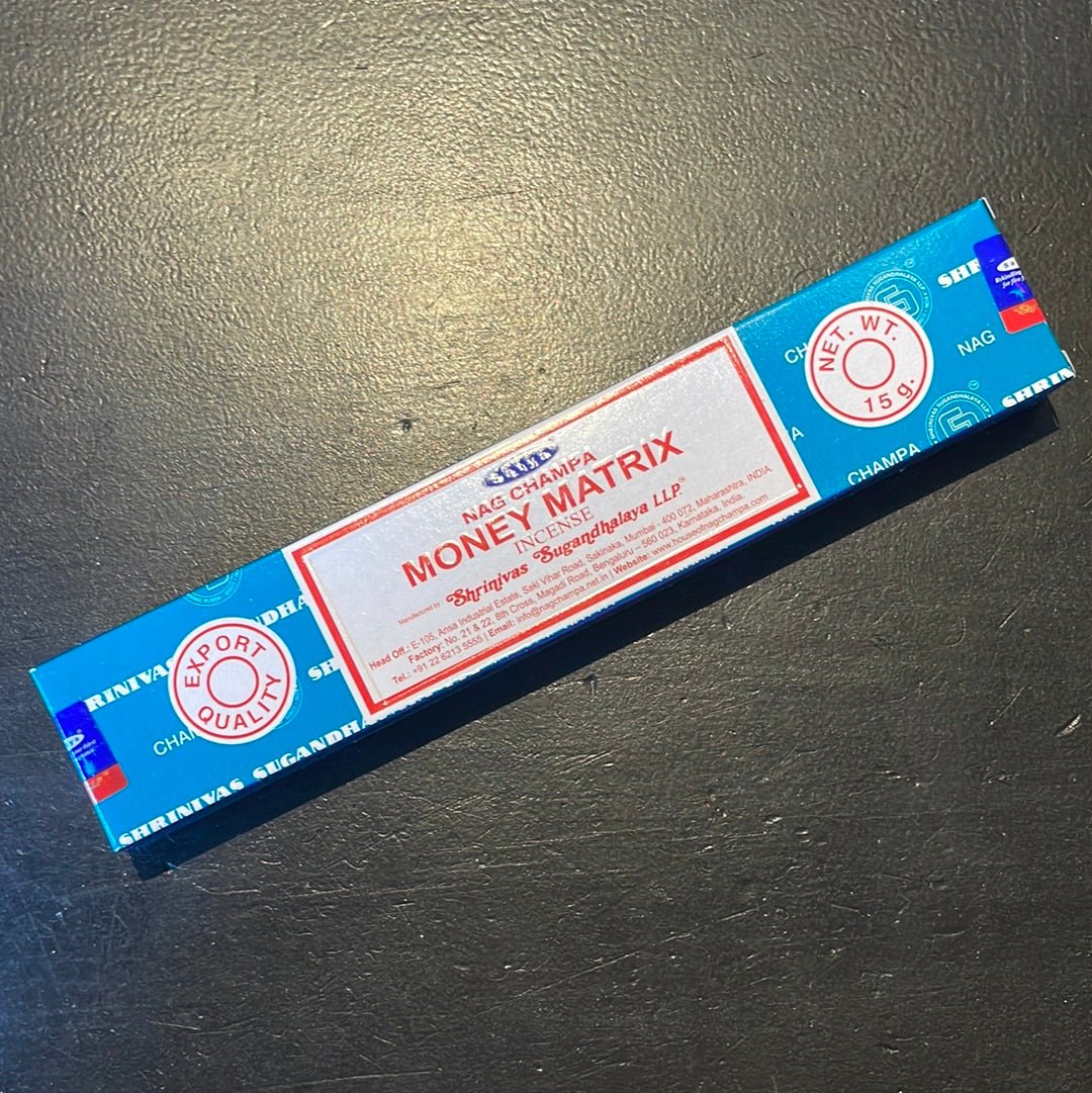 Satya Money Matrix Incense Sticks - 15g – Witch Chest