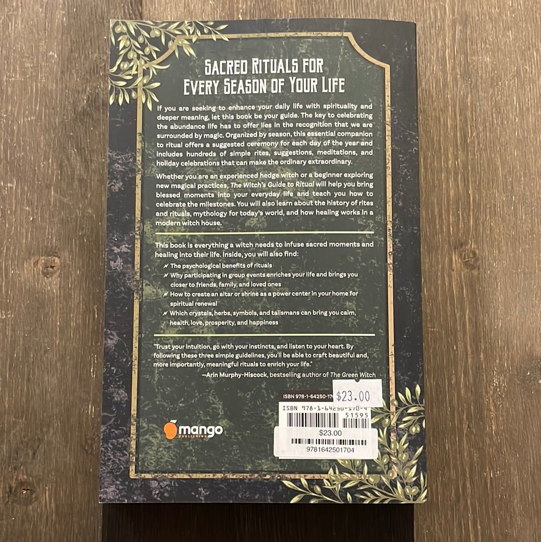 The Witch’s Guide To Ritual Book By Cerridwen Greenleaf – Witch Chest